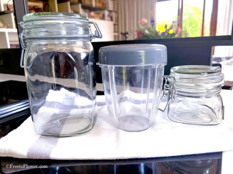 Sourdough Starter - What jar should you use? - Free to Flower