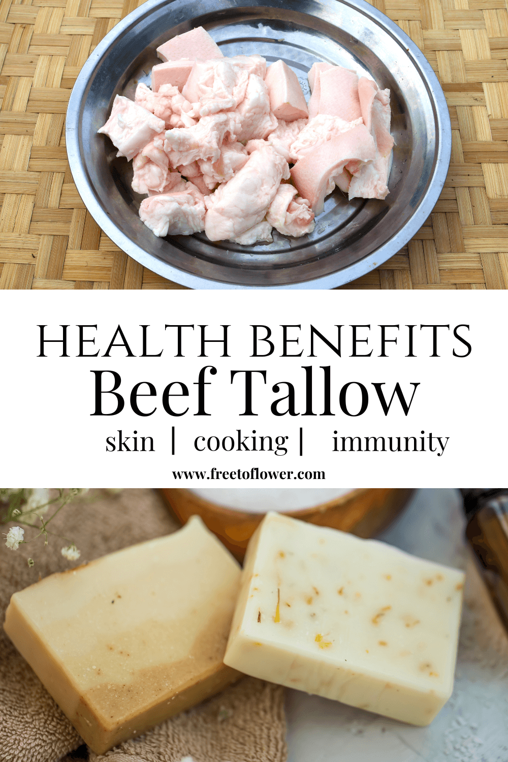 Health Benefits of Beef Tallow & How to Use it - Free to Flower