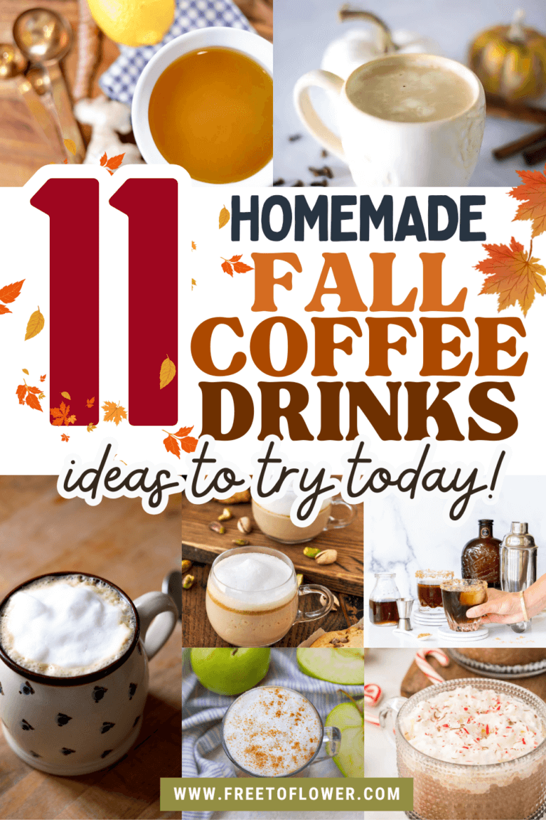11 Homemade Fall Coffee Drinks Ideas to Try Today - Free to Flower